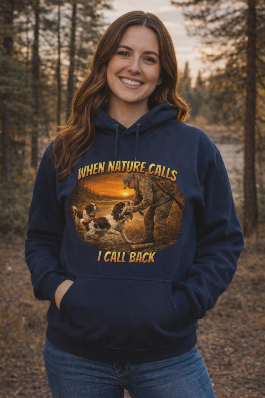 Springer Spaniel Hunting Hoodie | Dog Lover Graphic Sweatshirt – When ...